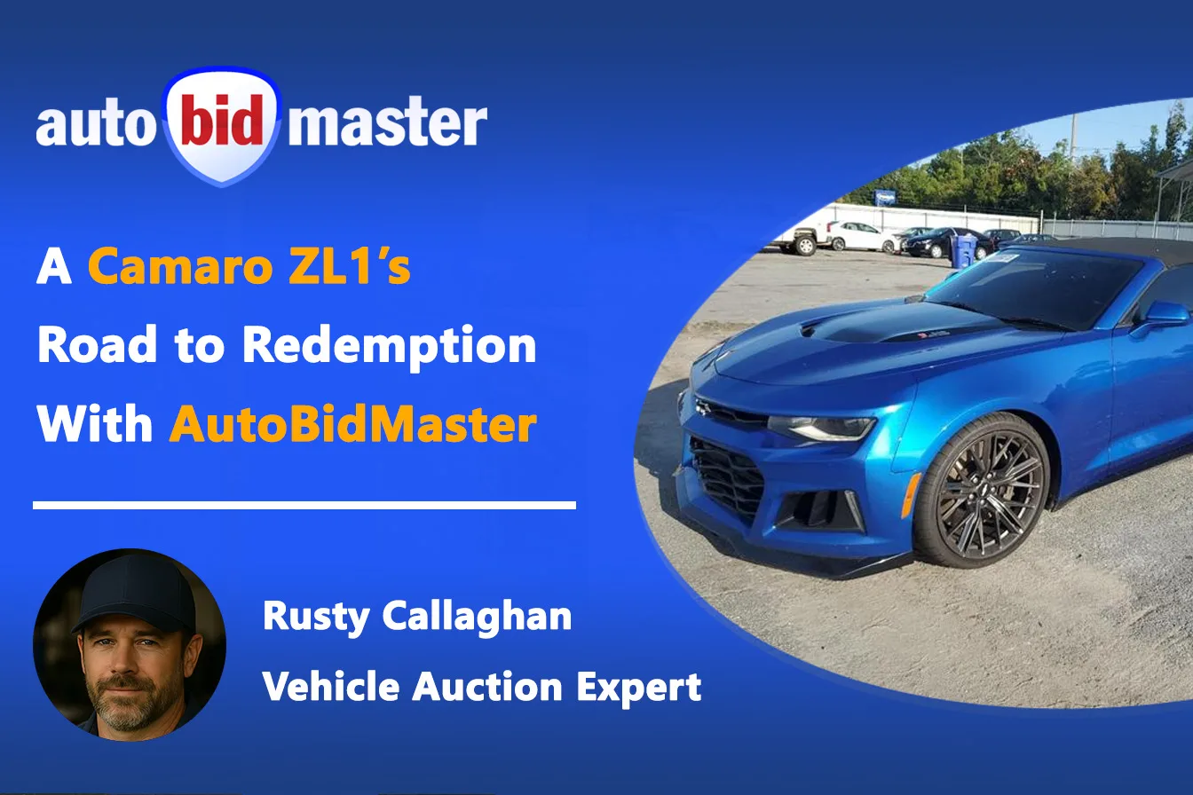 A Camaro ZL1's Road to Redemption With AutoBidMaster - AutoBidMaster